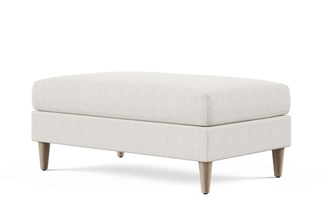 Tribeca Mid-Century Modern Ottoman - Vogel by Chervin